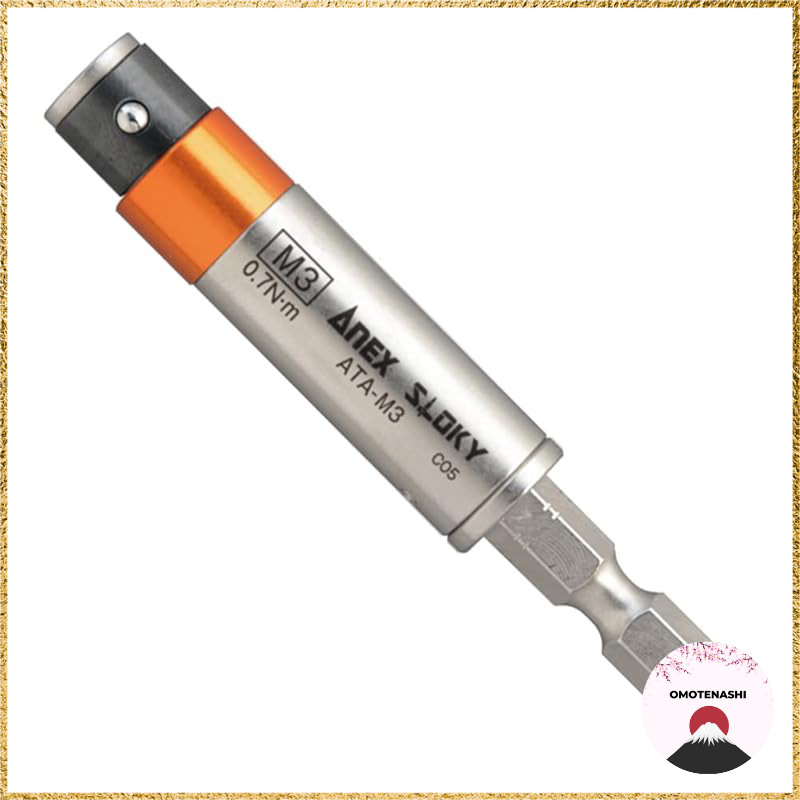 ANEX Torque Adapter Set for Electrical Work (M3, M3.5, M4, M5, M6) with ...