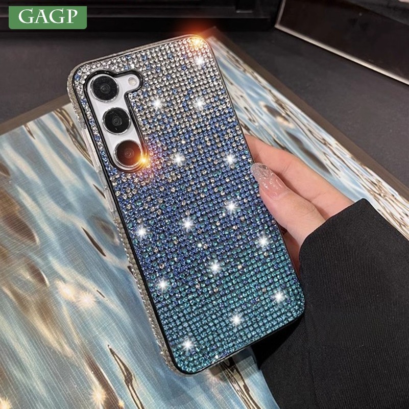 Sang Trọng Gradient Full Diamond Dành Cho Samsung Galaxy S24 S23 Ultra ...