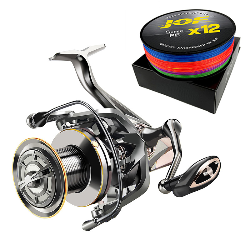 Máy Câu Lớn Máy Quay Max Kéo 20KG Với X12 Dây Câu Bện Nước Mặn Mạnh Mẽ ...