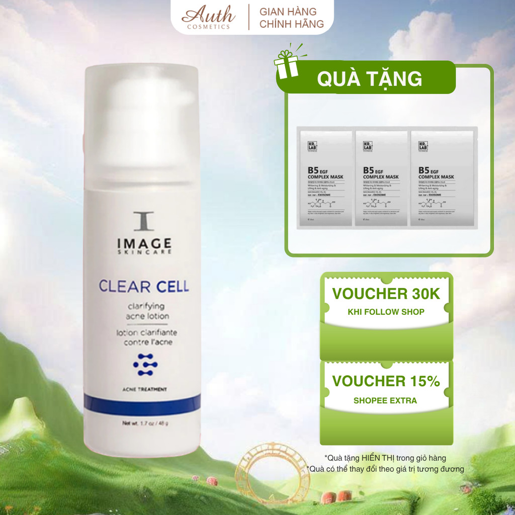 Lotion hỗ trợ giảm mụn Image Skincare Clear Cell Clarifying Acne Lotion ...