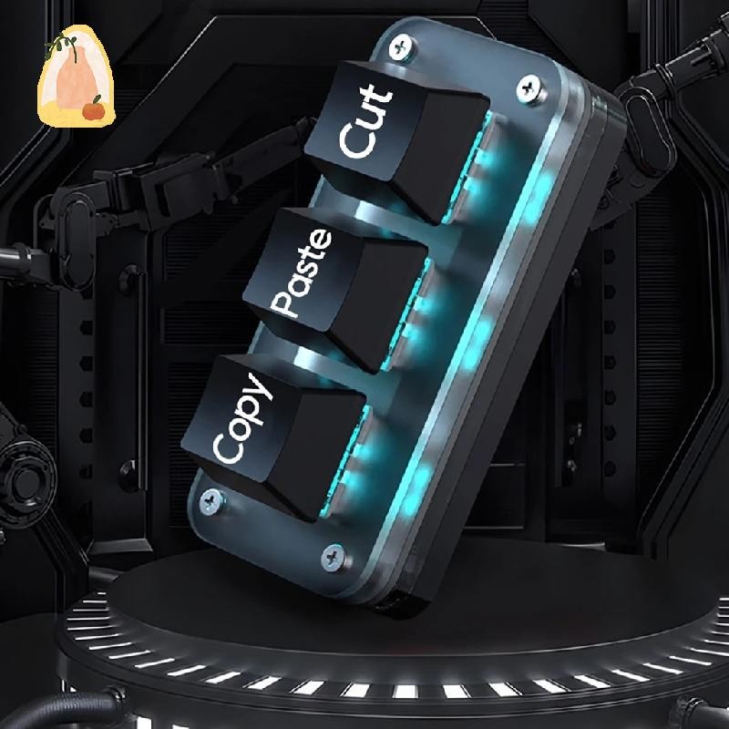 Mini 3-Key Cut Copy Paste Ctrl X C V Shortcut RGB Macro OSU | Shopee ...