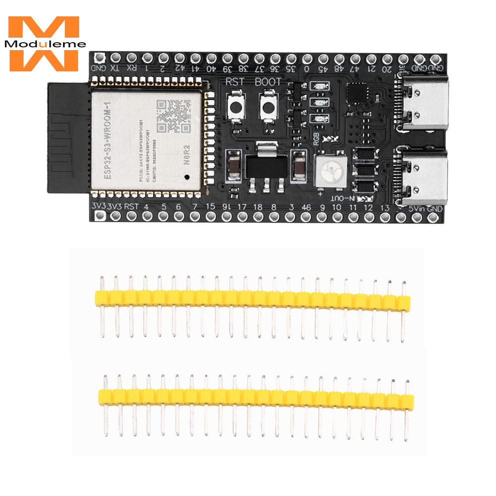 Esp32 ESP32-S3 WiFi Bluetooth Internet of Things Bảng mạch phát triển Type-C kép ESP32-S3-DevKit ...