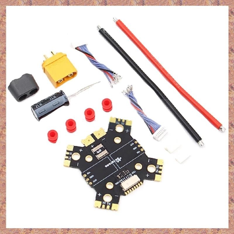 Dành cho bảng phân phối điện SKYSTARS PDB XT60 4X25A 4X30A cho FPV ...
