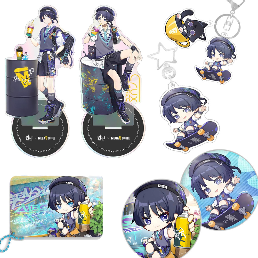 Genshin Tác Động Scaramouche Wanderer X Mega Coffee Shop Ngoại Vi Flash ...