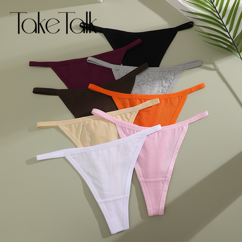 Hãy Nói Chuyện Quần Cotton Cho Nữ Gợi Cảm T-back Quần Lót Màu Trơn S-XL ...