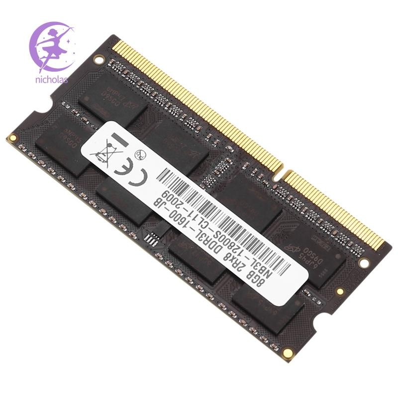 DDR3 8GB Laptop Ram Memory 1600Mhz PC3-12800 1.35V 204 Chân SODIMM Hỗ Trợ Kênh Kép Cho Bộ Nhớ ...