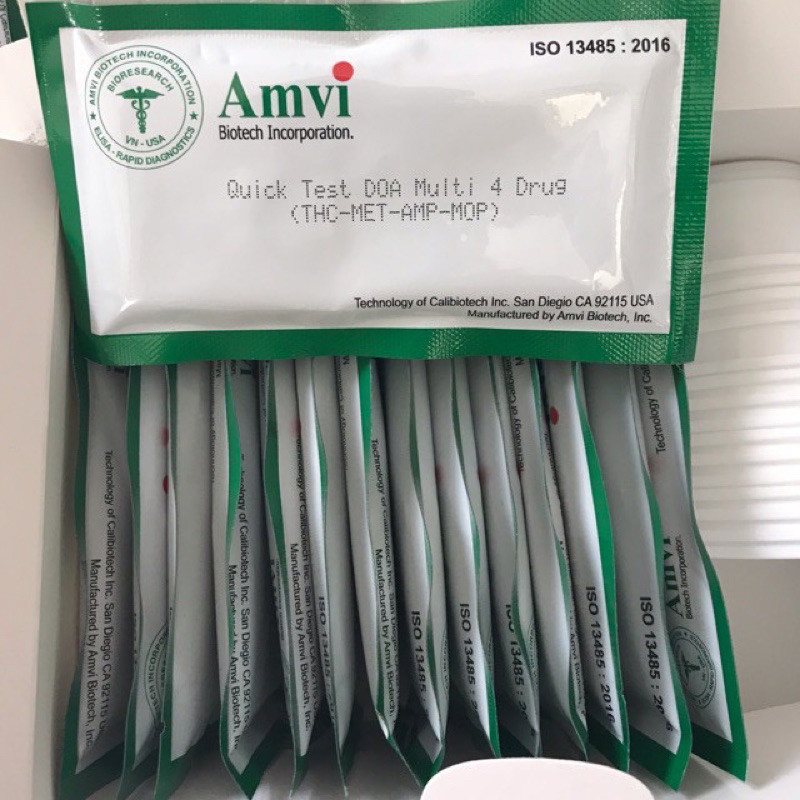 ( HOẢ TỐC TPHCM ) Que Test Ma Tuý 4 Chân Amvi | Shopee Việt Nam