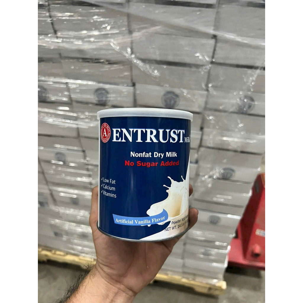Sữa Entrust KHÔNG ĐƯỜNG dành cho người ti ểu đư ờng Entrust Milk 400g ...
