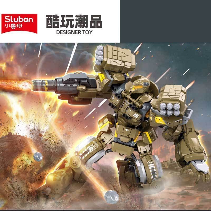 [Sẵn sàng] Little Luban Khối xây dựng Lego tương thích Pháo binh Di ...