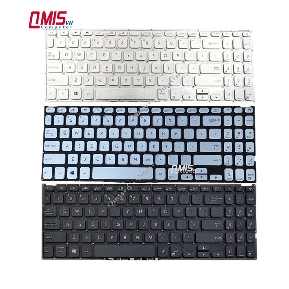 Bàn Phím Keyboard Laptop Asus Vivobook 15 A512 A512F X512 X512FA X512DA ...