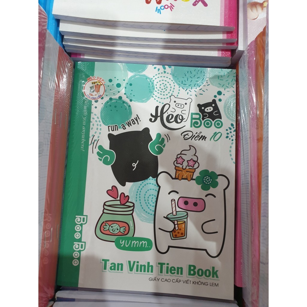 Tập TVT Điểm 10 (Heo Boo)-200tr DL80-4ô MUA 10 QUYỂN TẶNG 1 QUYỂN ...