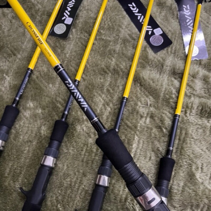 Cần Câu Lure Daiwa Crossfire 662 MHB/ 602 MB Bản Dùng Máy Ngang Cao Cấp, Chính Hãng tuanfishing ...