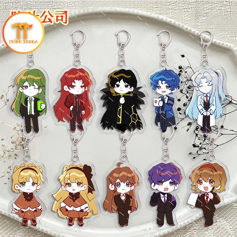 Móc Khoá, Standee, Tranh Kính Mô Lobotomy Corporation Malkuth Elijah ...