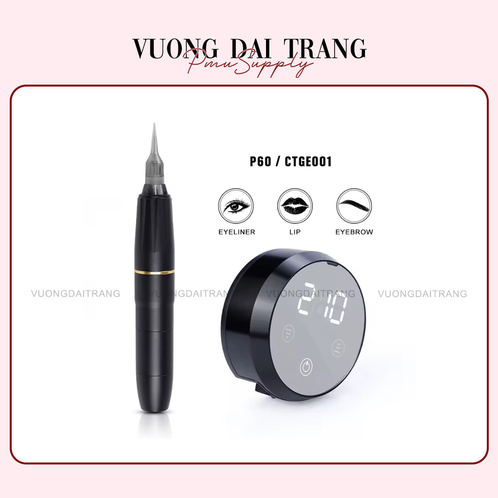 [ CHÍNH HÃNG ] Máy Pen 2 Đầu Biomaser P60 ( bao gồm nguồn) | Shopee ...