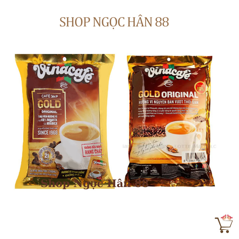 Cà phê sữa hòa tan 3 trong 1 VinaCafe 480g ( 24 gói x 20g ) | Shopee Việt Nam