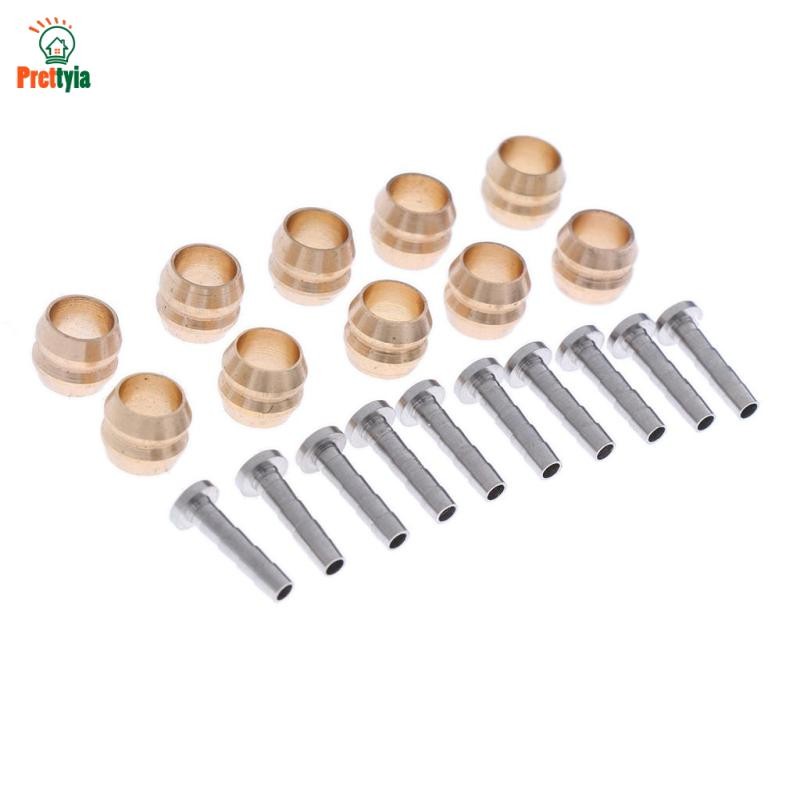 Ống phanh xe đạp bằng đồng thau Chèn kết nối ô liu cho ống phanh đĩa ...
