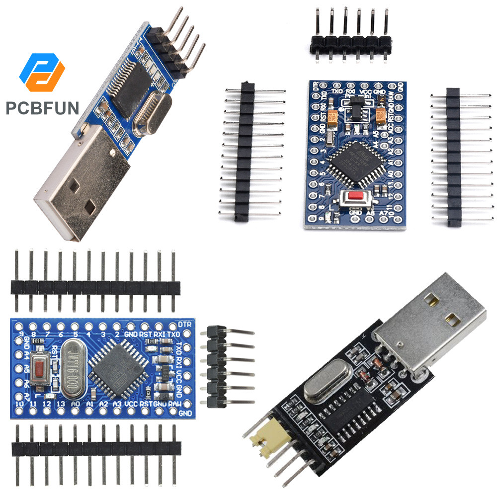 Bảng mạch Pcbfun Arduino Pro Min Atmega328p / ATMEGA168 3.3V / 5V 8M ...