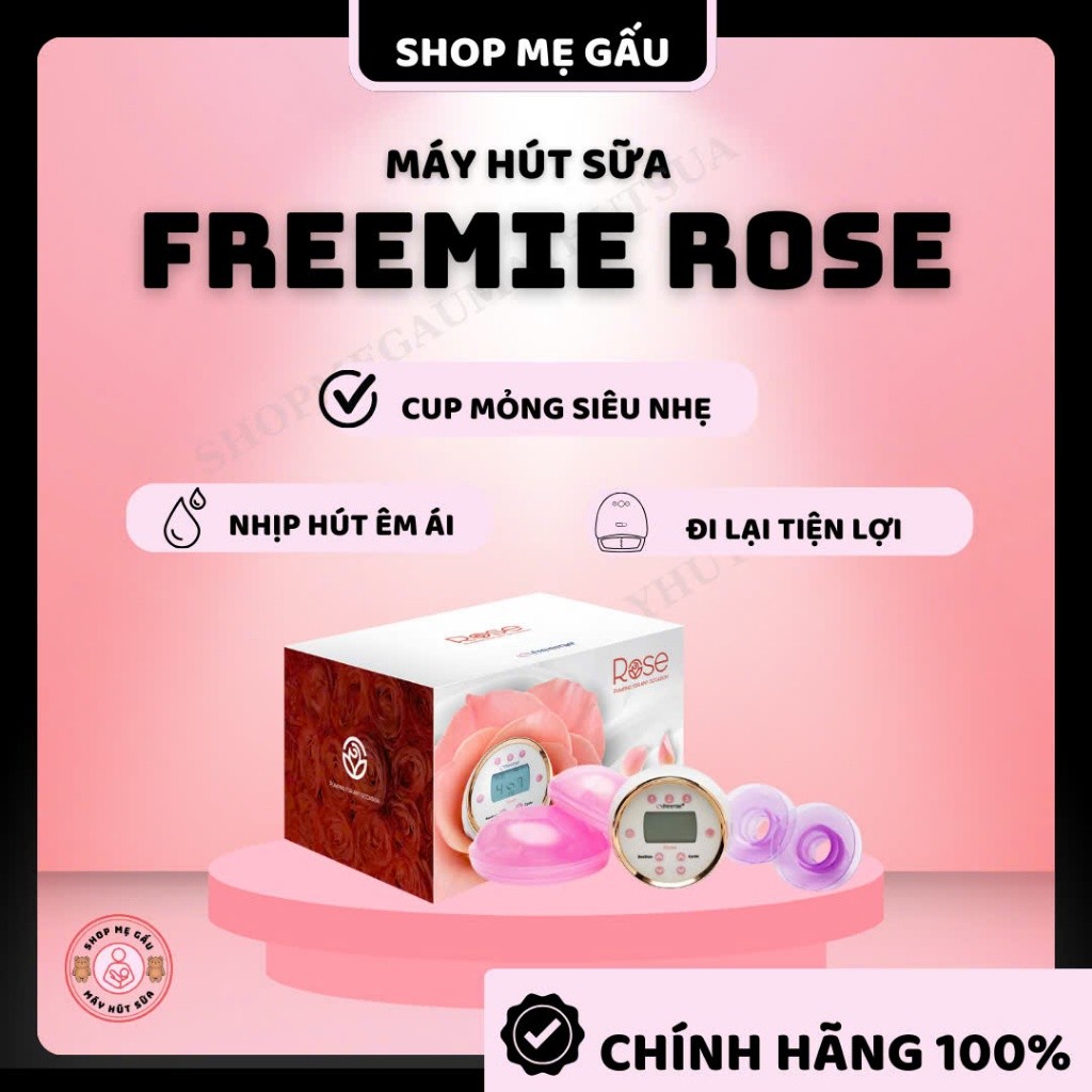 Máy hút sữa Freemie Rose chính hãng | Shopee Việt Nam