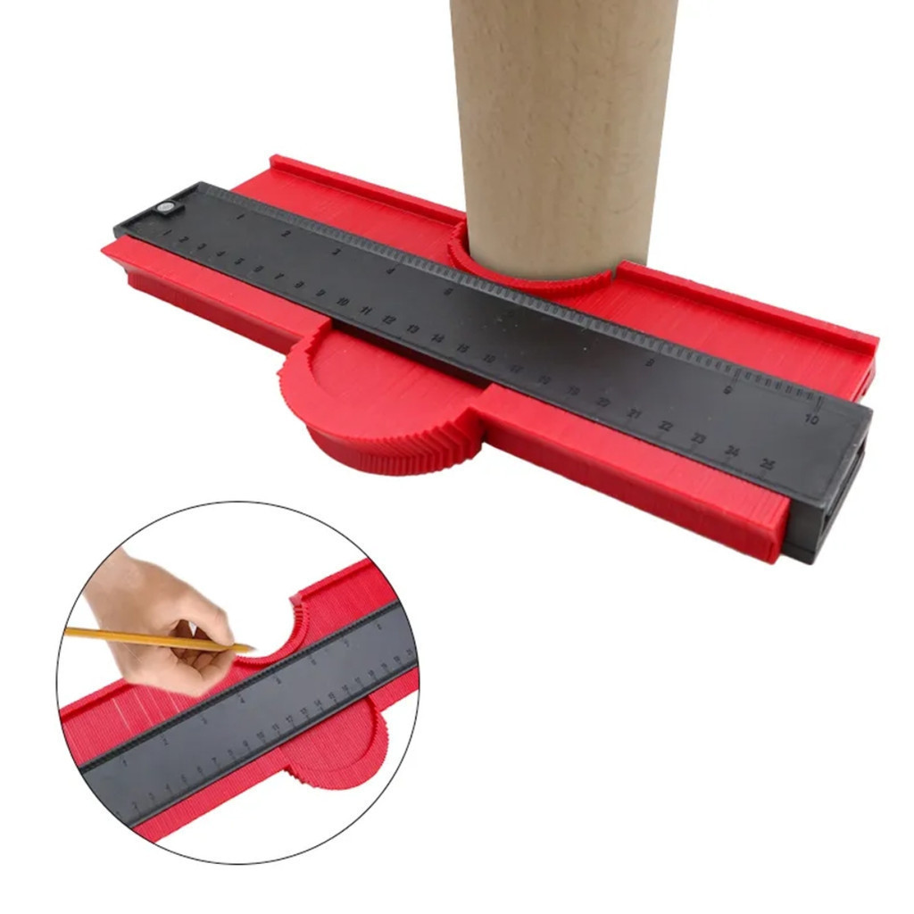 THƯỚC SAO CHÉP HÌNH DẠNG ĐA NĂNG - THƯỚC ĐO LẤY GÓC ĐƯỜNG VIỀN, THƯỚC ...