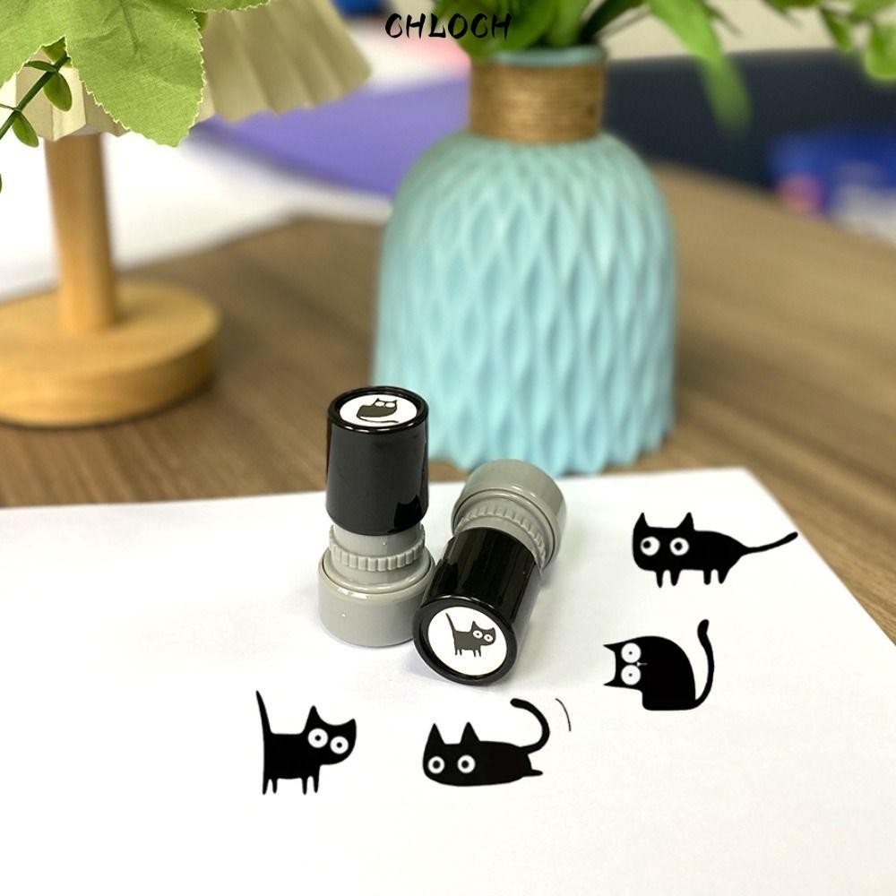 CHLOCH Đen Mèo Con Dấu Tem, Bộ Giải Thưởng Khen ngợi Đồ Chơi Tem Trẻ Em ...