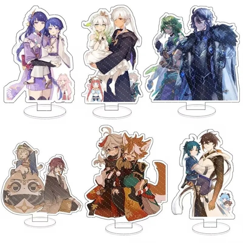 Mô hình Standee Game Anime Genshin Impact Xiao fghc Scaramouche Dottore ...