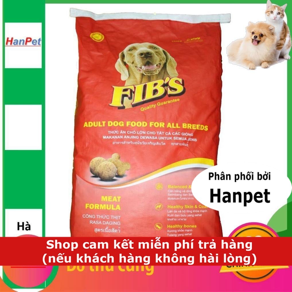 Bao lớn 20kg Fib's Thức ăn cho chó trưởng thành xuất xứ Pháp Quốc fib ...