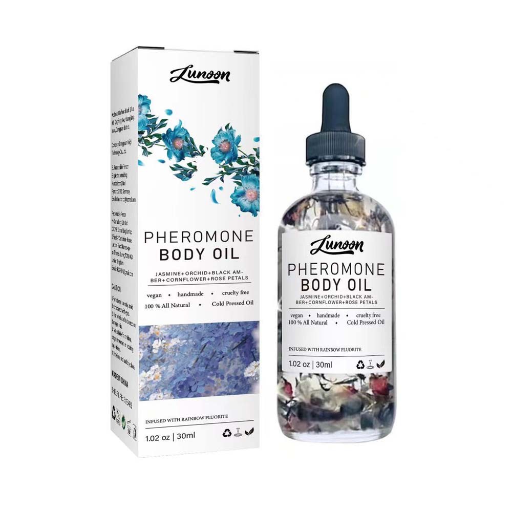Pheromone Body Oil, Natural Cold Pressed Pheromone Body Oil Perfume for ...