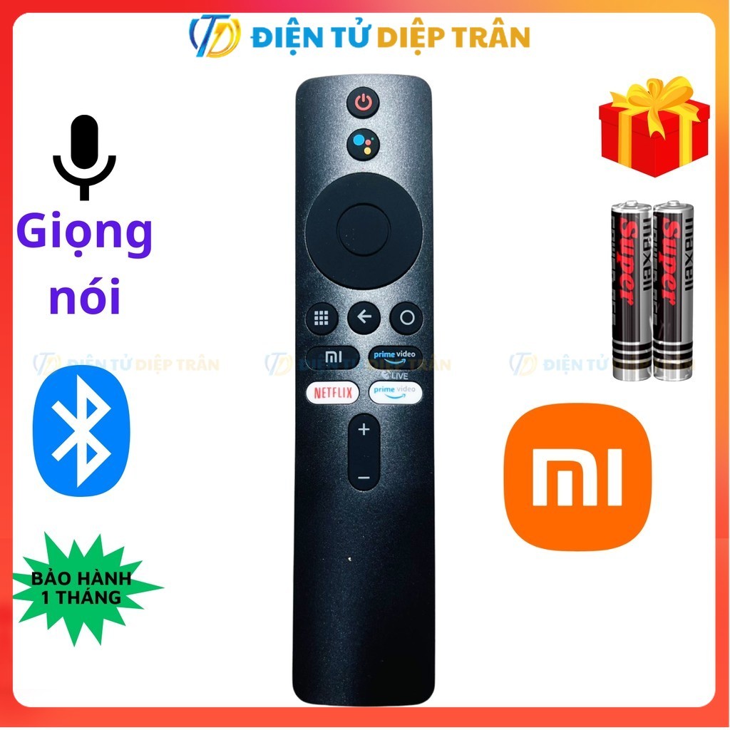 Remote điều khiển tivi Box Xiaomi Đa Năng, giọng nói, điều khiển TV Box ...