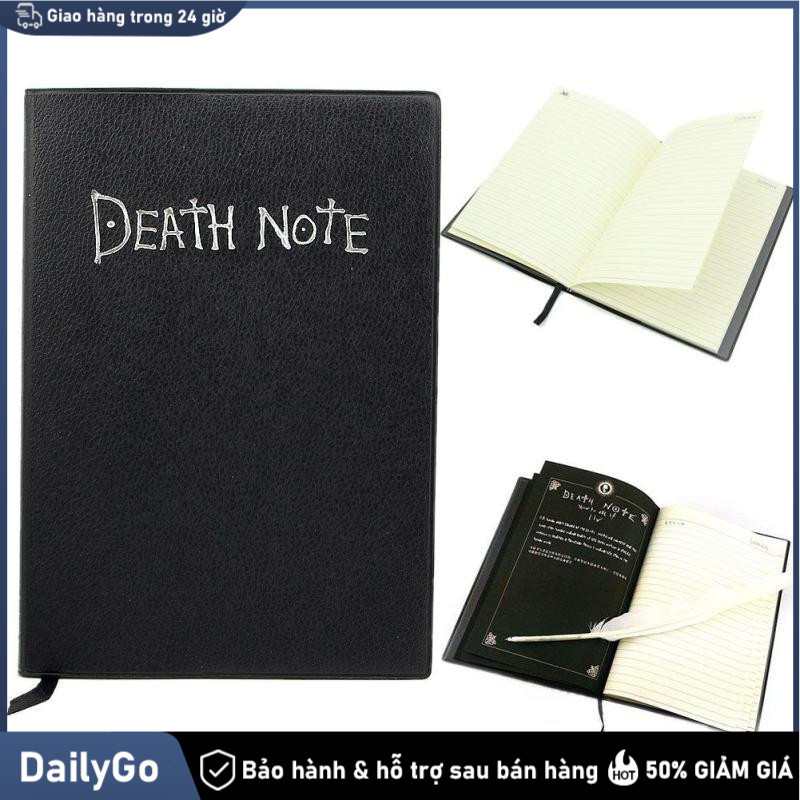 Sổ Death Note - sổ anime/sổ note/sổ da/Cuốn Sổ Tử Thần Anime/Manga ...