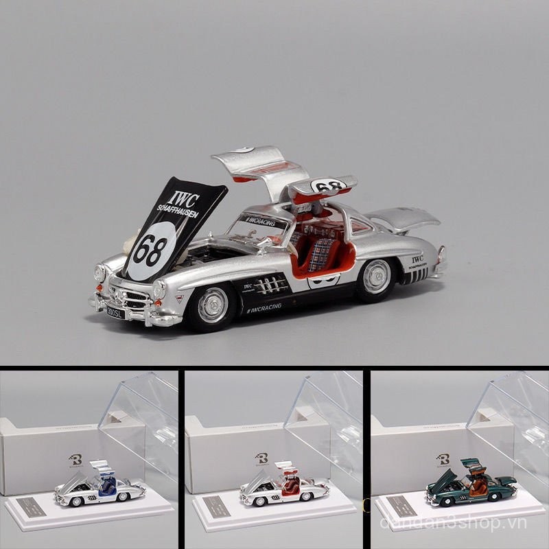 BSC 1:64 1955 năm Mercedes-Benz 300SL W198 cửa cánh Mòng Biển IWC hợp ...