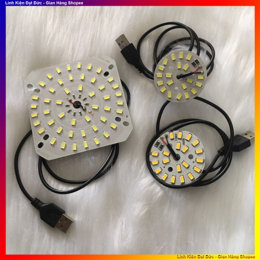 Chip LED 3.7V~5V USB, 24w và 10w 5730 Sáng trắng và vàng, hàn sẵn dây nguồn USB - HCM | Shopee ...