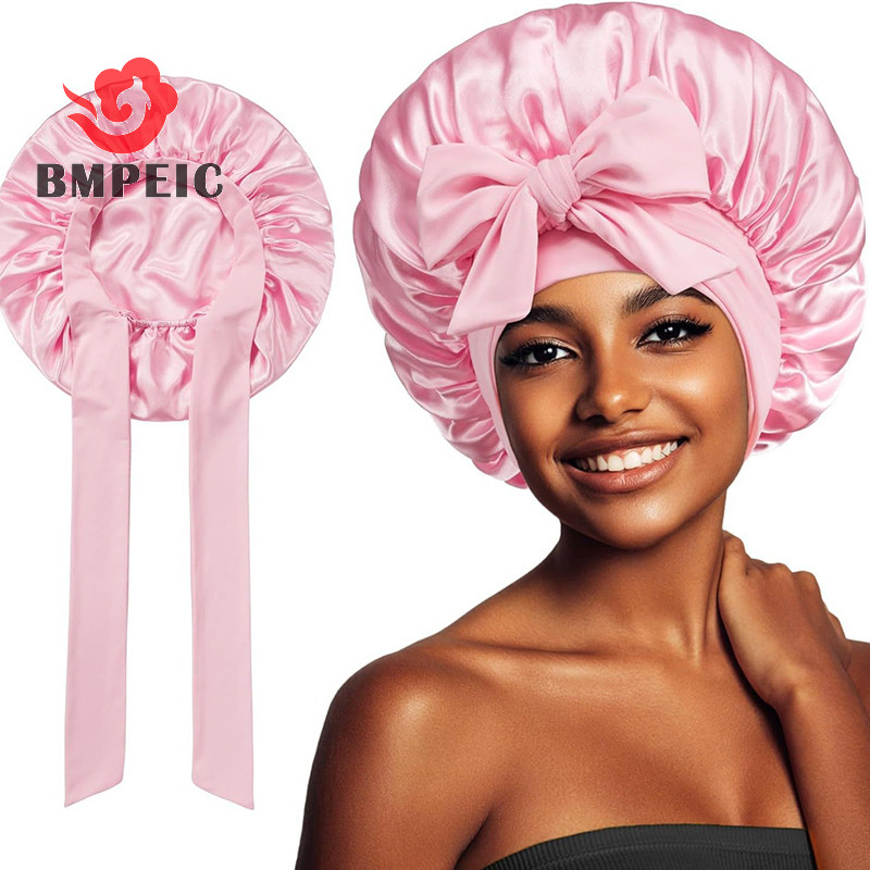 Bmpeic Làm Đẹp Chăm Sóc Tóc Rộng Viền Mũ Thiết Kế Ruy Băng Sa Mũ Ngủ ...