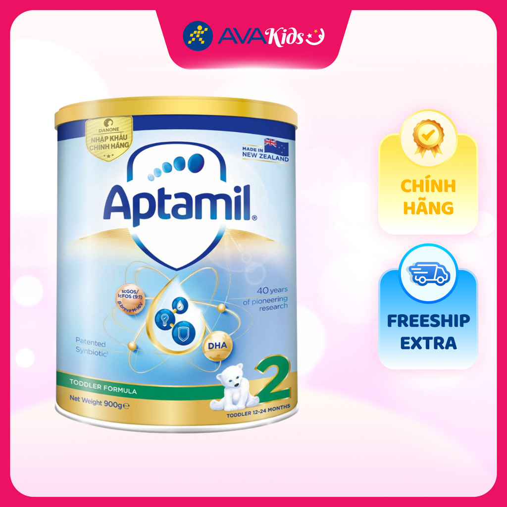 Sữa bột Aptamil Toddler Formula số 2 900g (1 - 2 tuổi) - Hàng chính hãng | Shopee Việt Nam