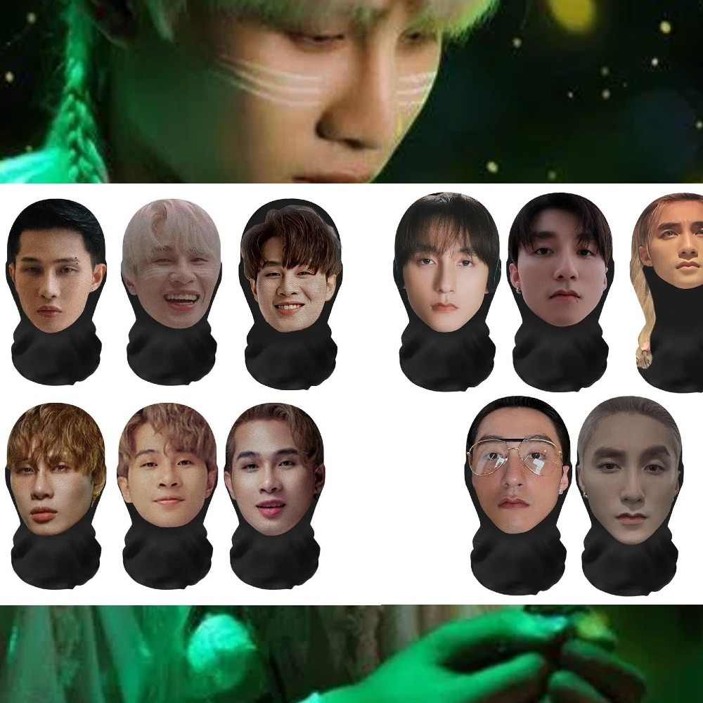 Thiết kế liền mạch Son Tung M-TP Mặt nạ 3D ngộ nghĩnh Jack-J97 ...