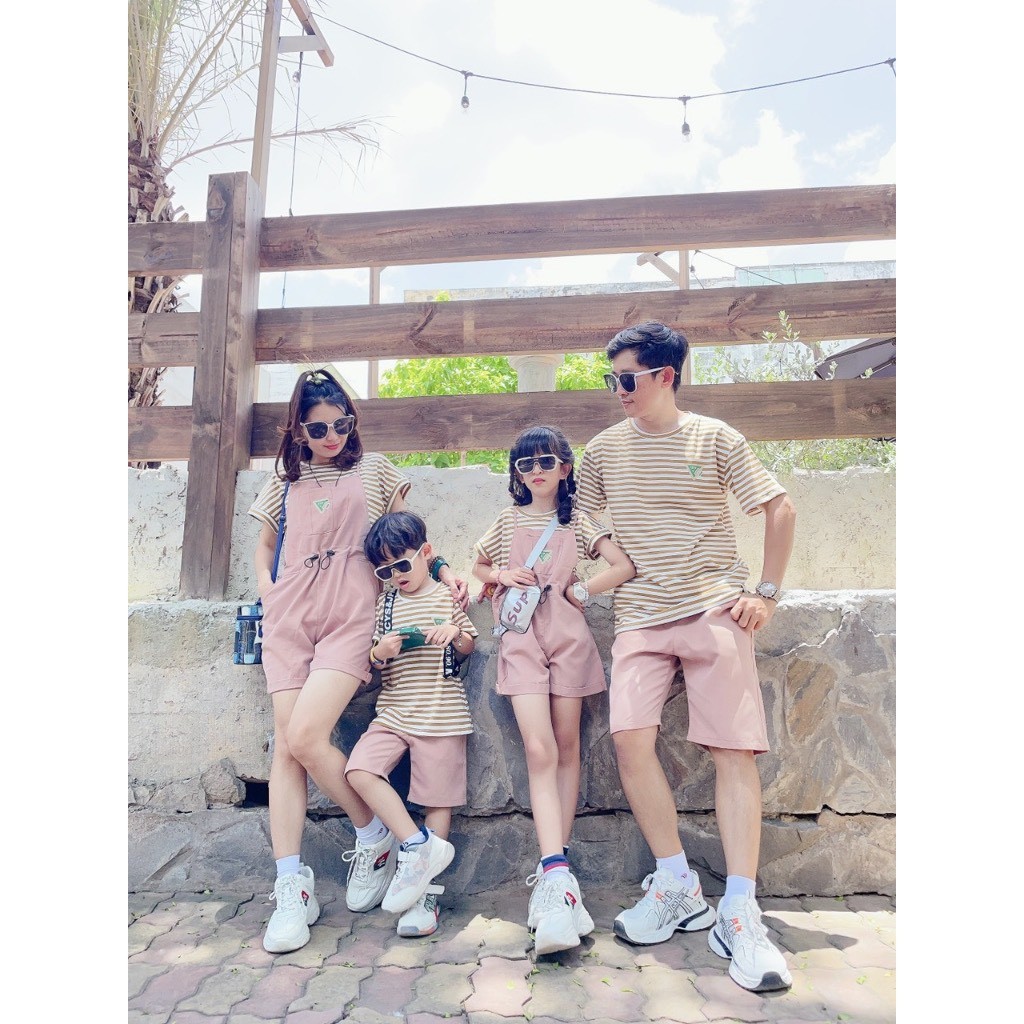 bộ đồ gia đình cho bố mẹ con trai con gái 10-37kg mẹ 40-75kg, váy cặp mẹ con, set cặp mẹ con ...