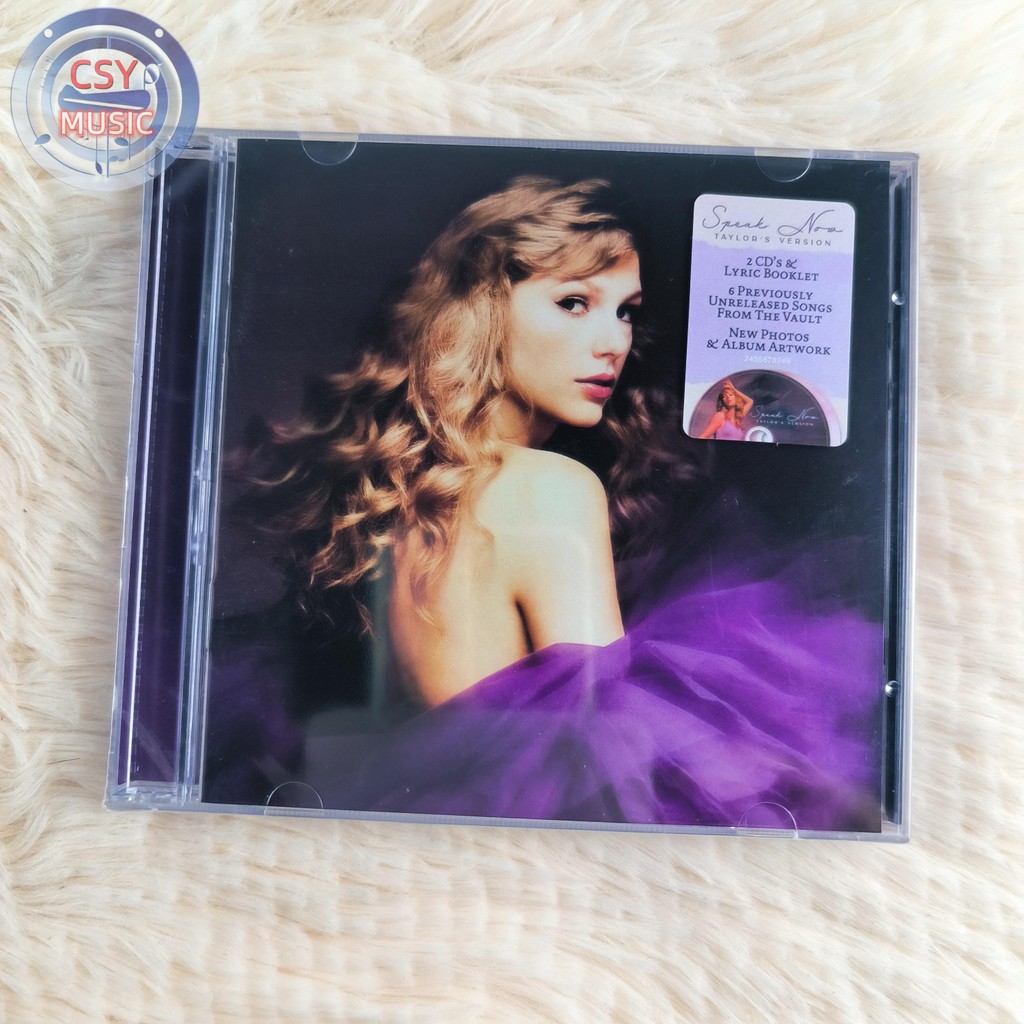 Taylor Swift Speak Now Taylor 's Version 2CD Album Speak Now TV YE003 ...
