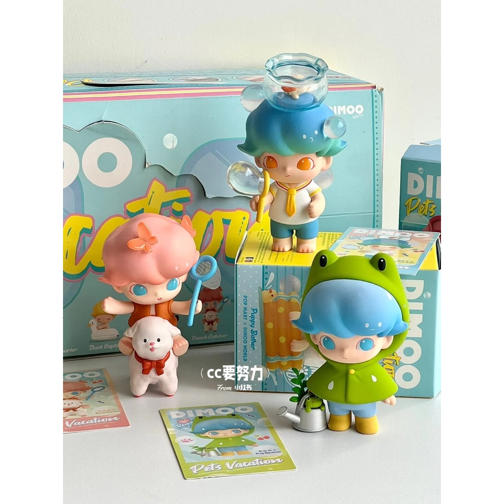 Popmart DIMOO Thú Cưng Kỳ Nghỉ Series Hộp Mù Handmade Để Bàn Trang Trí ...