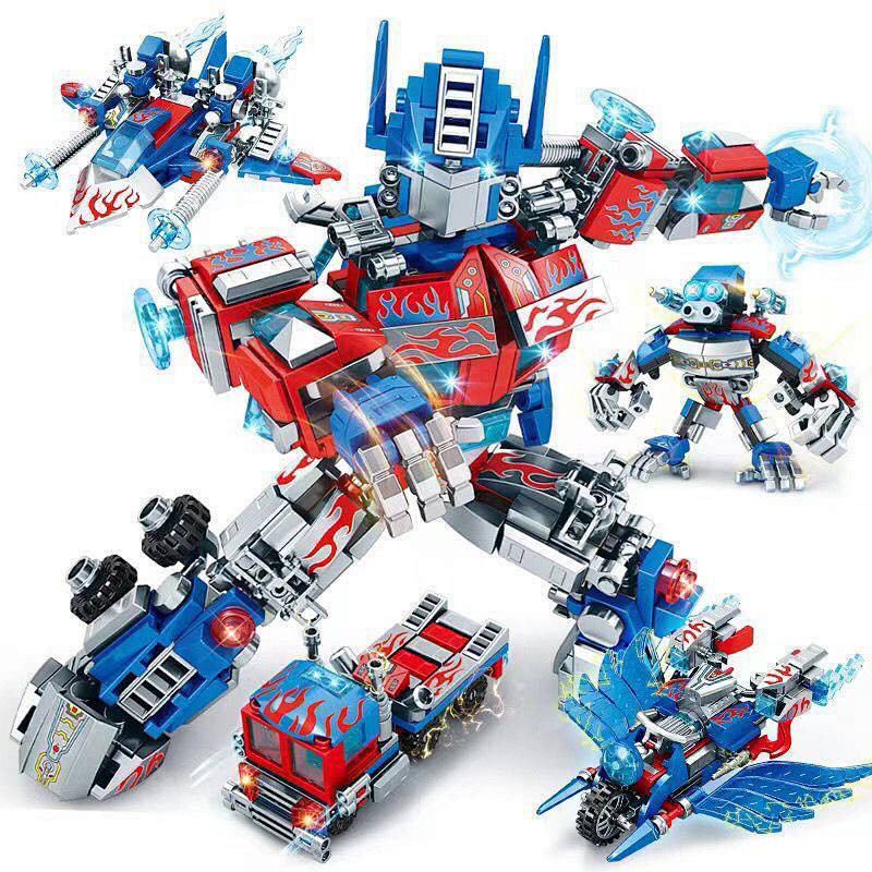 Compatible with Lego Transformers Building Blocks Toy Optimus Prime God ...