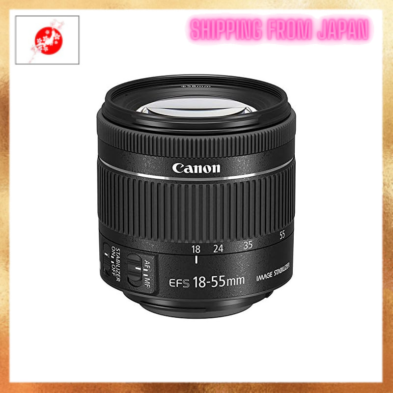 Canon Standard Zoom Lens EF-S 18-55mm F4.0-5.6 IS STM for APS-C[From ...
