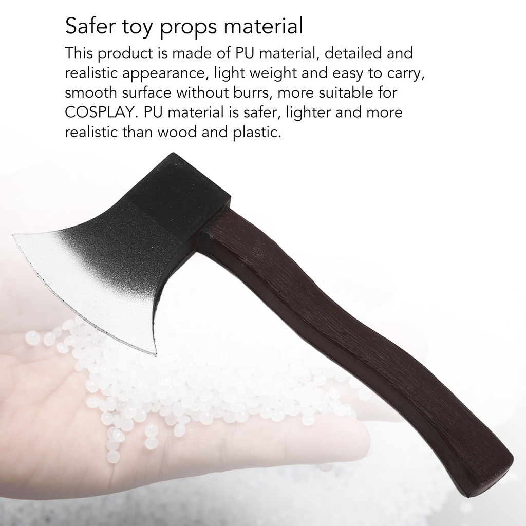 2 Chiếc Axe Đồ Chơi Thực Tế PU An Toàn Nhẹ Đa Năng Axe Chống Đỡ Cho ...
