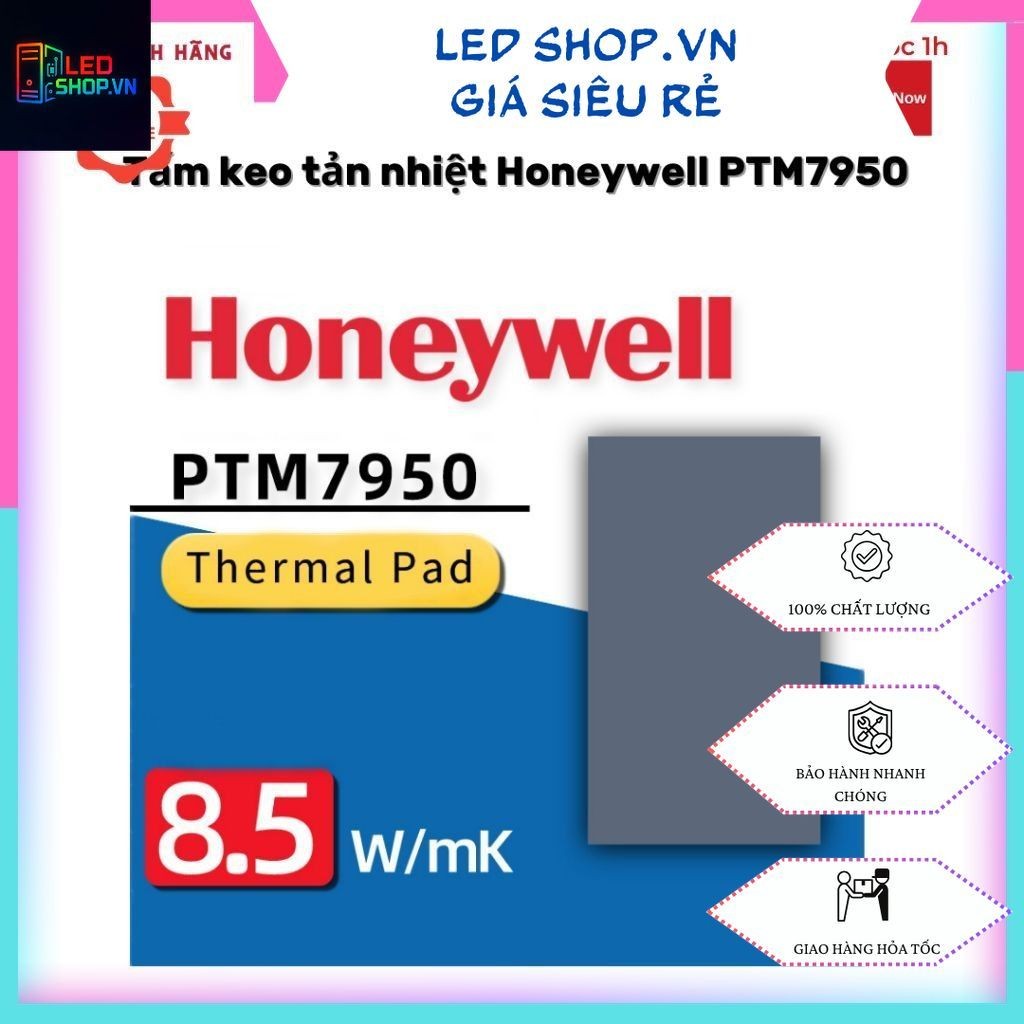 Tấm tản nhiệt CPU GPU Honeywell PTM7950 miếng dán tản nhiệt Honeywell ...