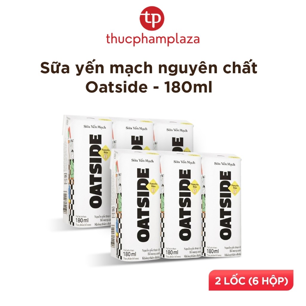 Sữa OATSIDE Mini Lốc 118ml và 115ml Yến Mạch Nhiều Hương Vị Tiện Lợi ...