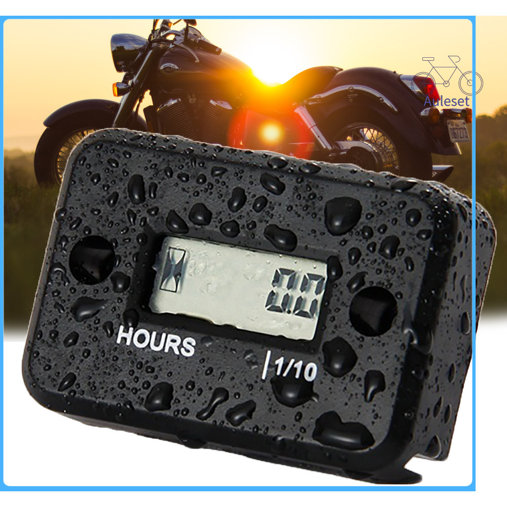 Auleset Dirt Bike ATV Motor Motorcycle Hour Meter Bộ đếm LCD kỹ thuật ...