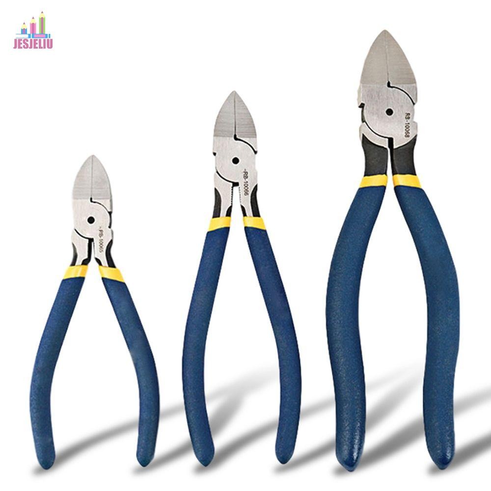 Jesjeliu Kìm Dây Bền Điện Tiếp Liệu Sharp Side Snips Chống Trơn Trượt ...
