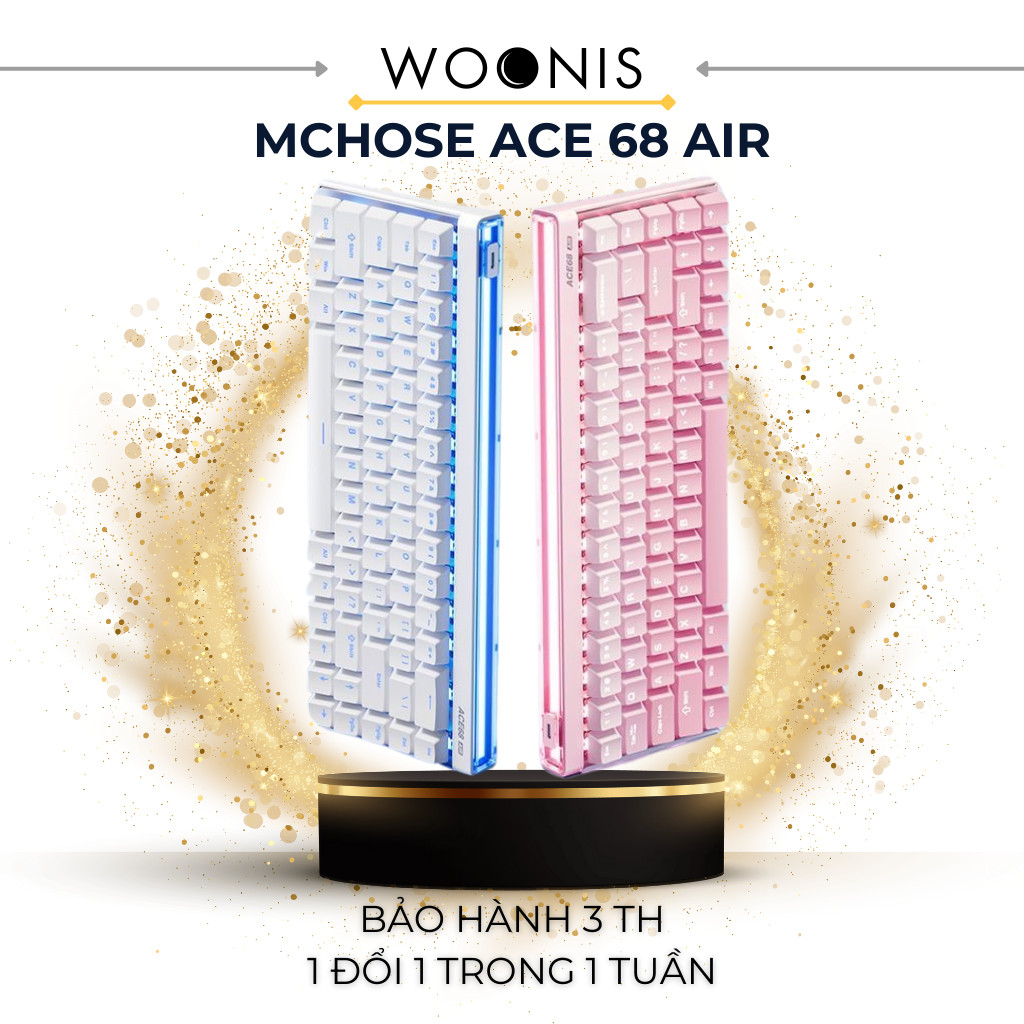 Mchose Ace 68 Air Pro | Bàn Phím Phím Từ Tính Chuyên Game 8K Hz, Độ Trễ 0.1ms, RGB 16.8 Triệu ...