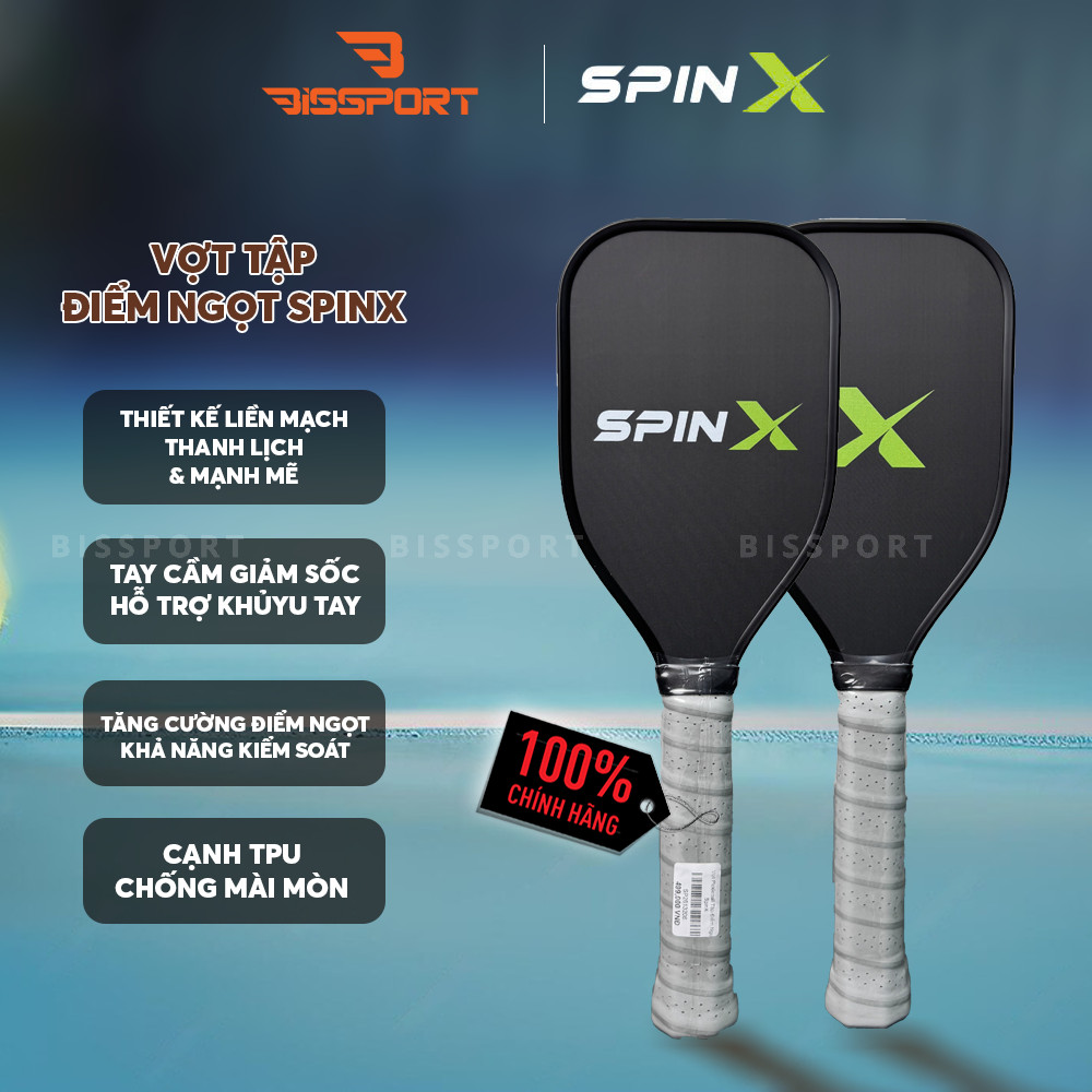 Vợt Pickleball Tập Điểm Ngọt SPINX Chính Hãng - Tiêu Chuẩn - Tay Cầm ...