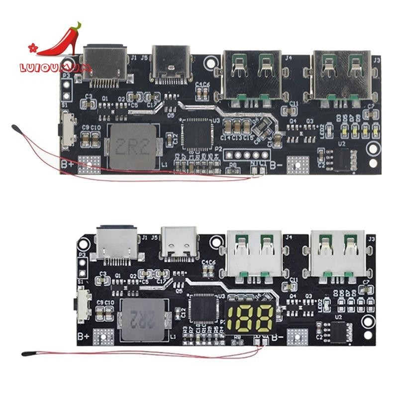 Qc4.0 QC3.0 LED Dual USB 5V 4.5A 22.5W Micro / Type-C USB Mobile Power ...