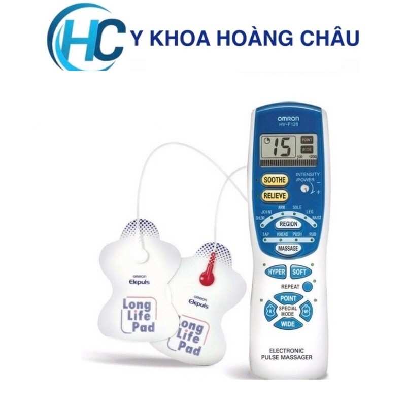 [CHÍNH HÃNG] Máy Massage Xung Điện Omron HV-F128 | (Mát xa, Massa) (Bảo hành 2 năm) | Shopee ...