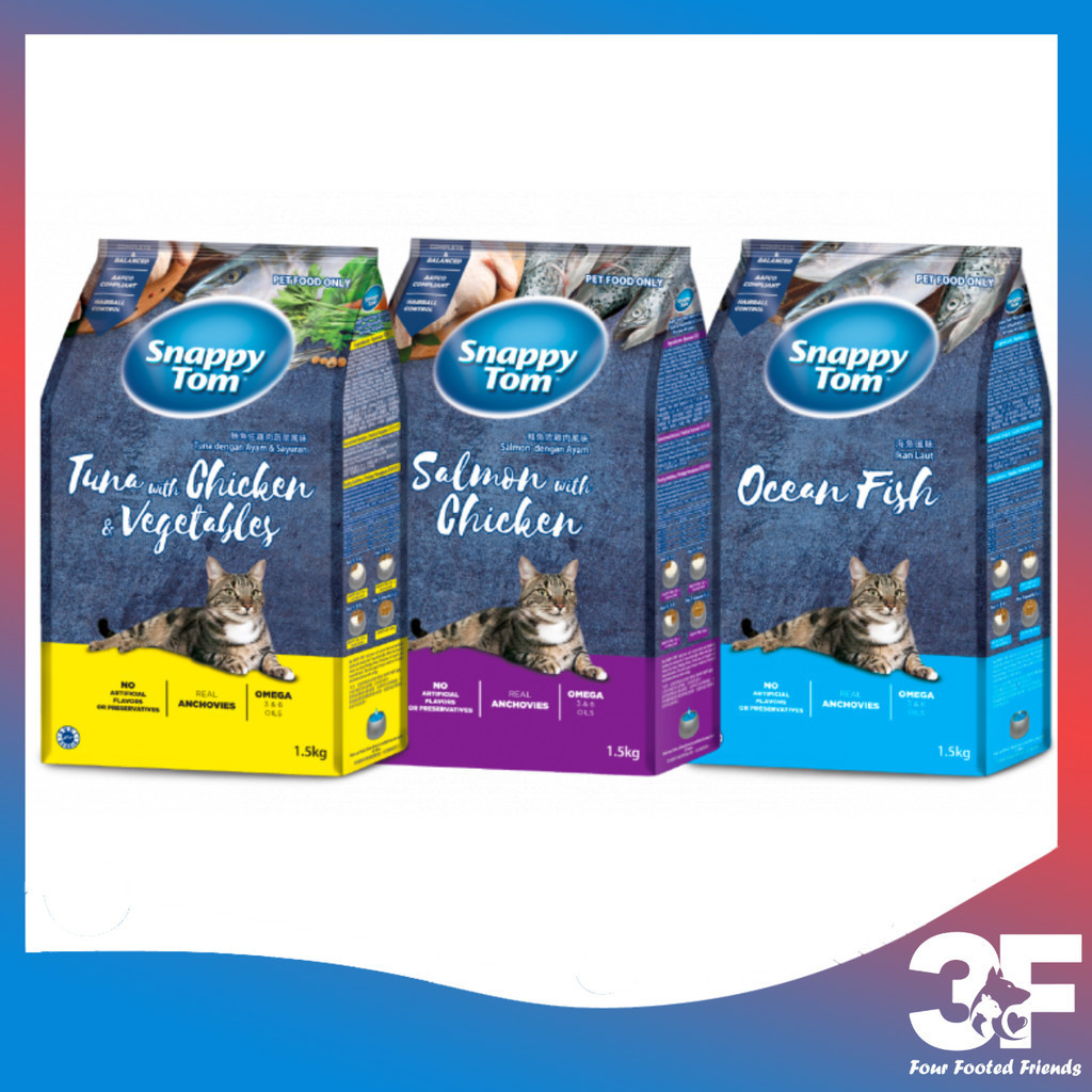 [8kg] Thức Ăn Hạt Viên Snappy Tom Dành Cho Mèo Trưởng Thành | Shopee ...