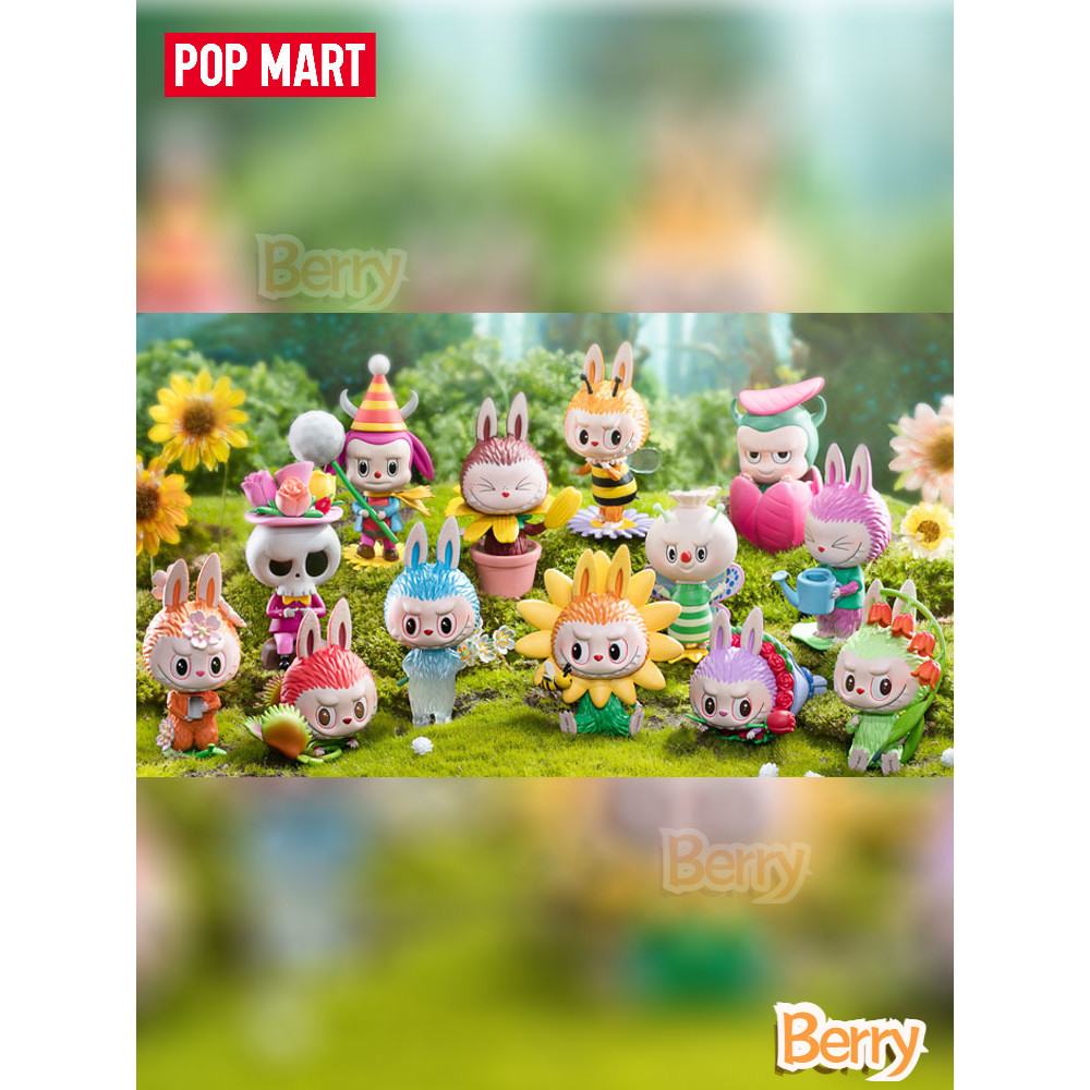 P POPMART POPMART LABU LABUU Flower Elf Series Hộp bí ẩn Hình Đồ chơi ...